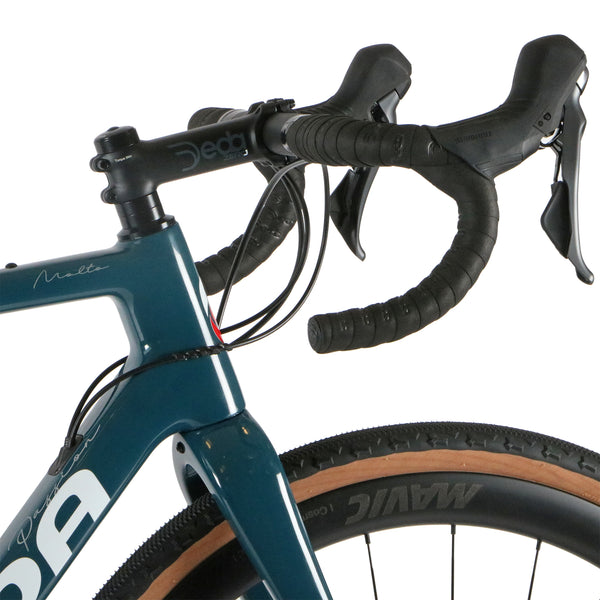 Moda Molto - Marine Teal, GRX 2x, Cosmic Carbon Wheels – Moda Bikes
