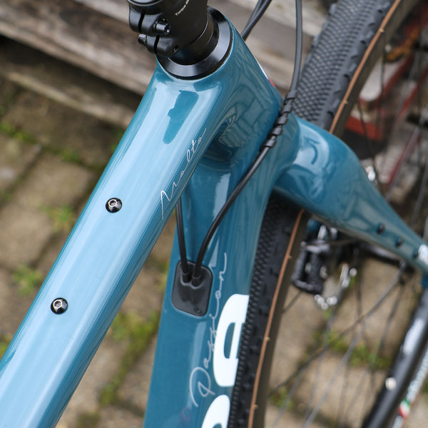 Moda Molto - Marine Teal, GRX 2x, Cosmic Carbon Wheels – Moda Bikes