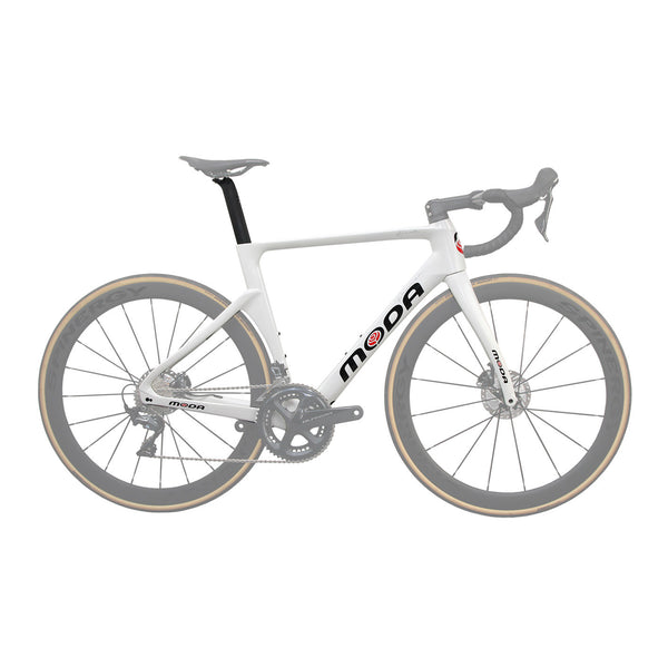 Moda Finale Frameset - Pearl White – Moda Bikes
