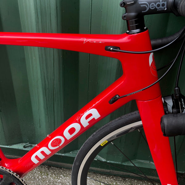 MODA Vivo Rim Frameset - Firey Red – Moda Bikes