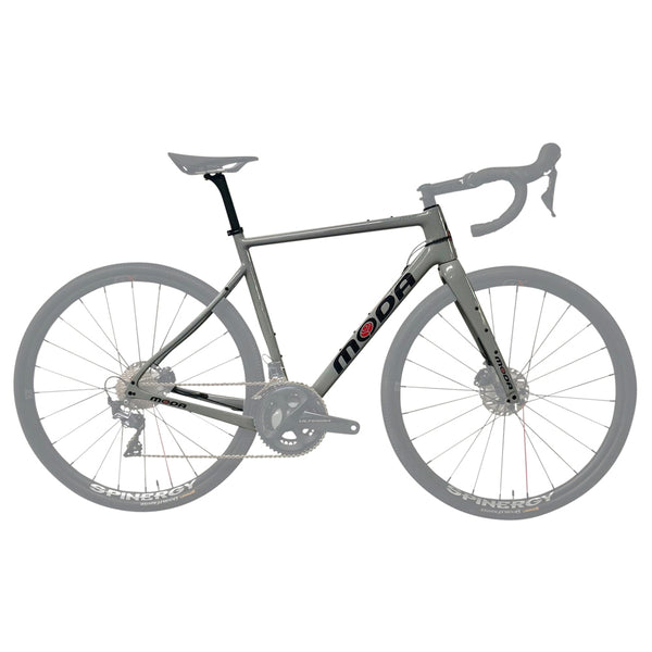 Moda Molto Frameset - Nardo Grey – Moda Bikes
