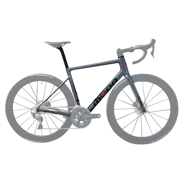 Moda Stretto Frameset - Gunmetal Grey – Moda Bikes